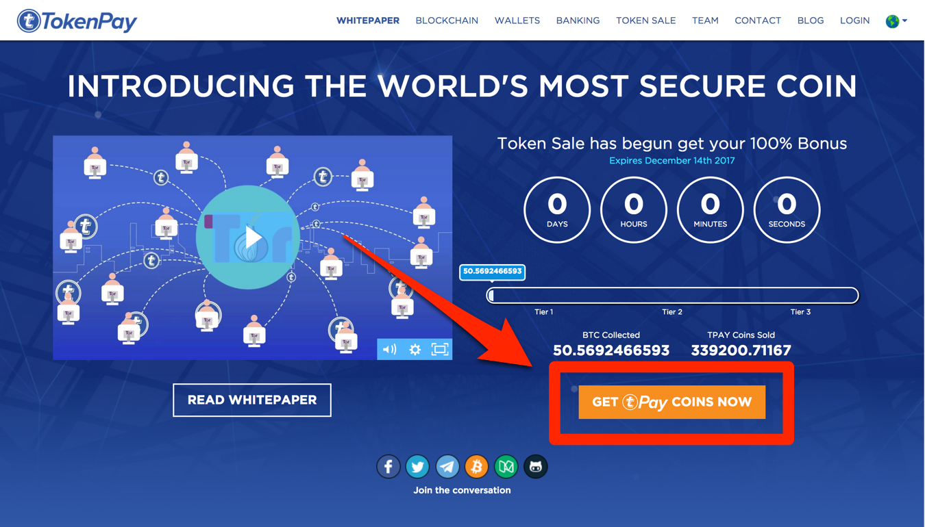 【ICO】TokenPay(トークンペイ)の参加方法や購入手順を詳しく解説！ | らいふーる